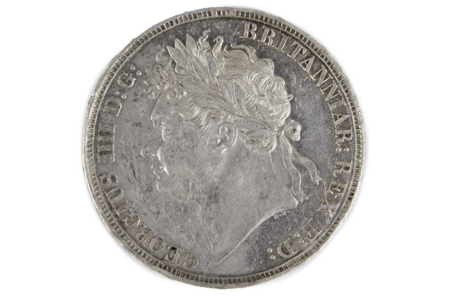 Lot 199 - George IV crown 1822