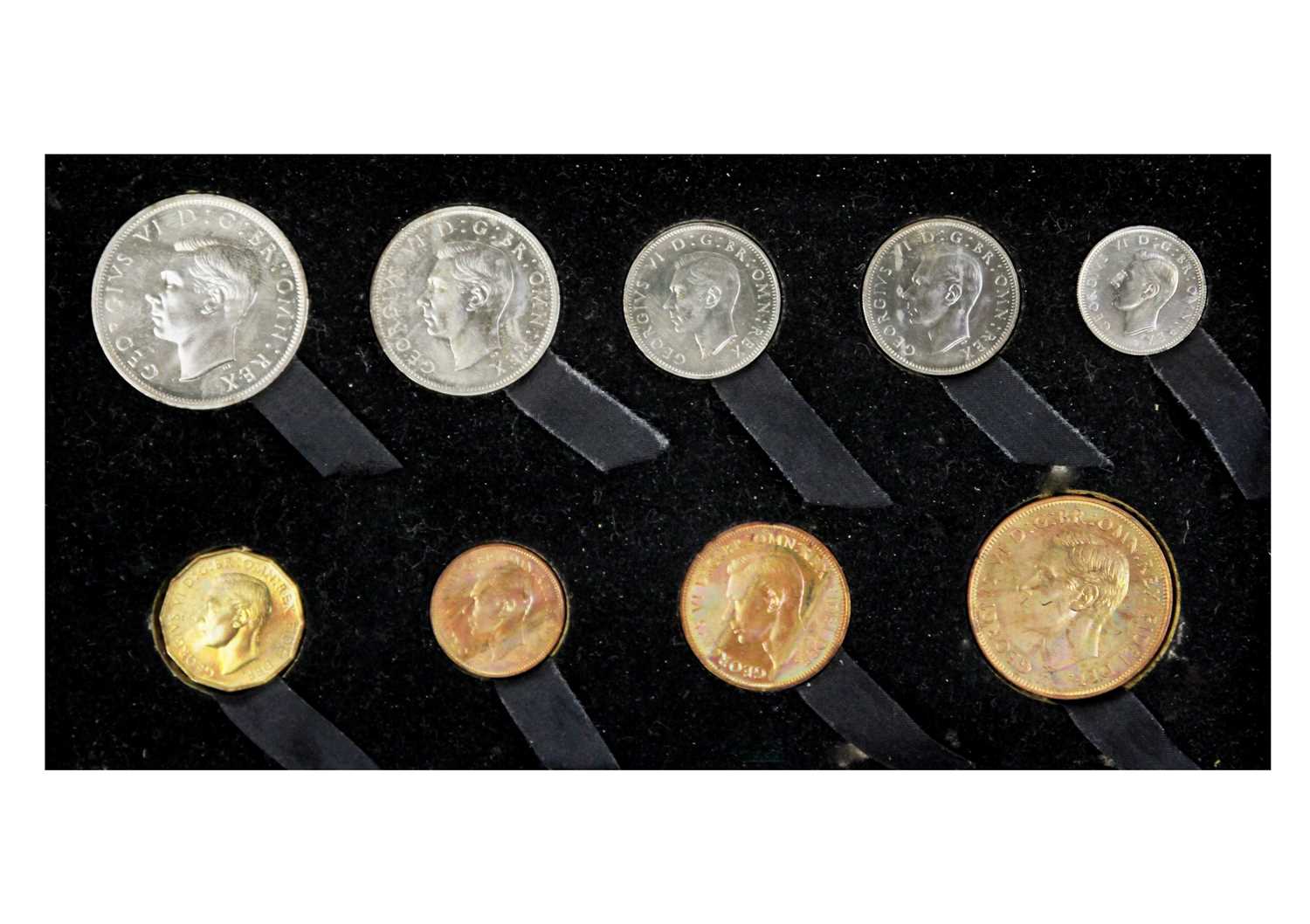 Lot 199 - Royal Mint 1950 cased proof coin set