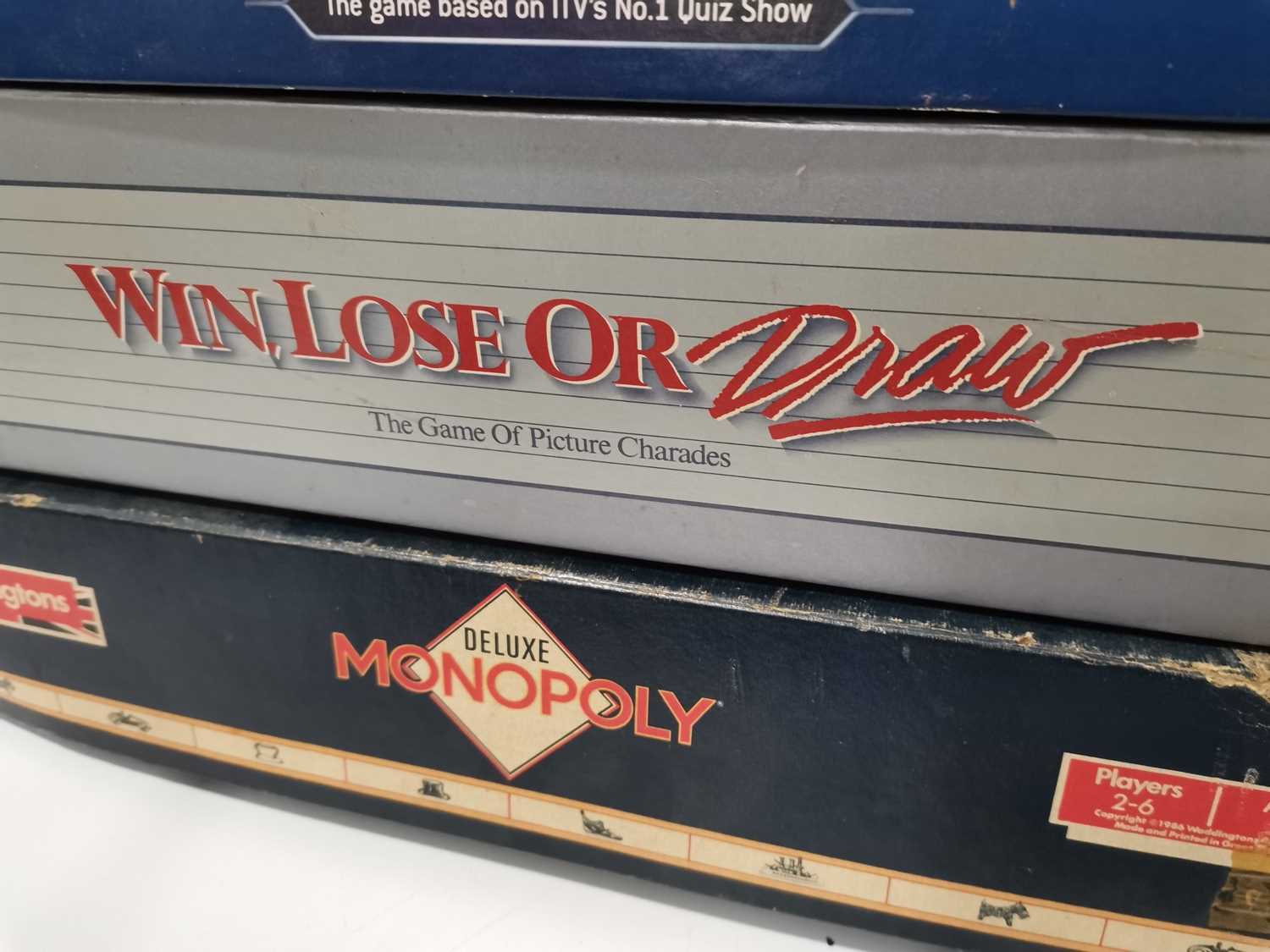 Lot 75 - Board games, including The Game of Picture