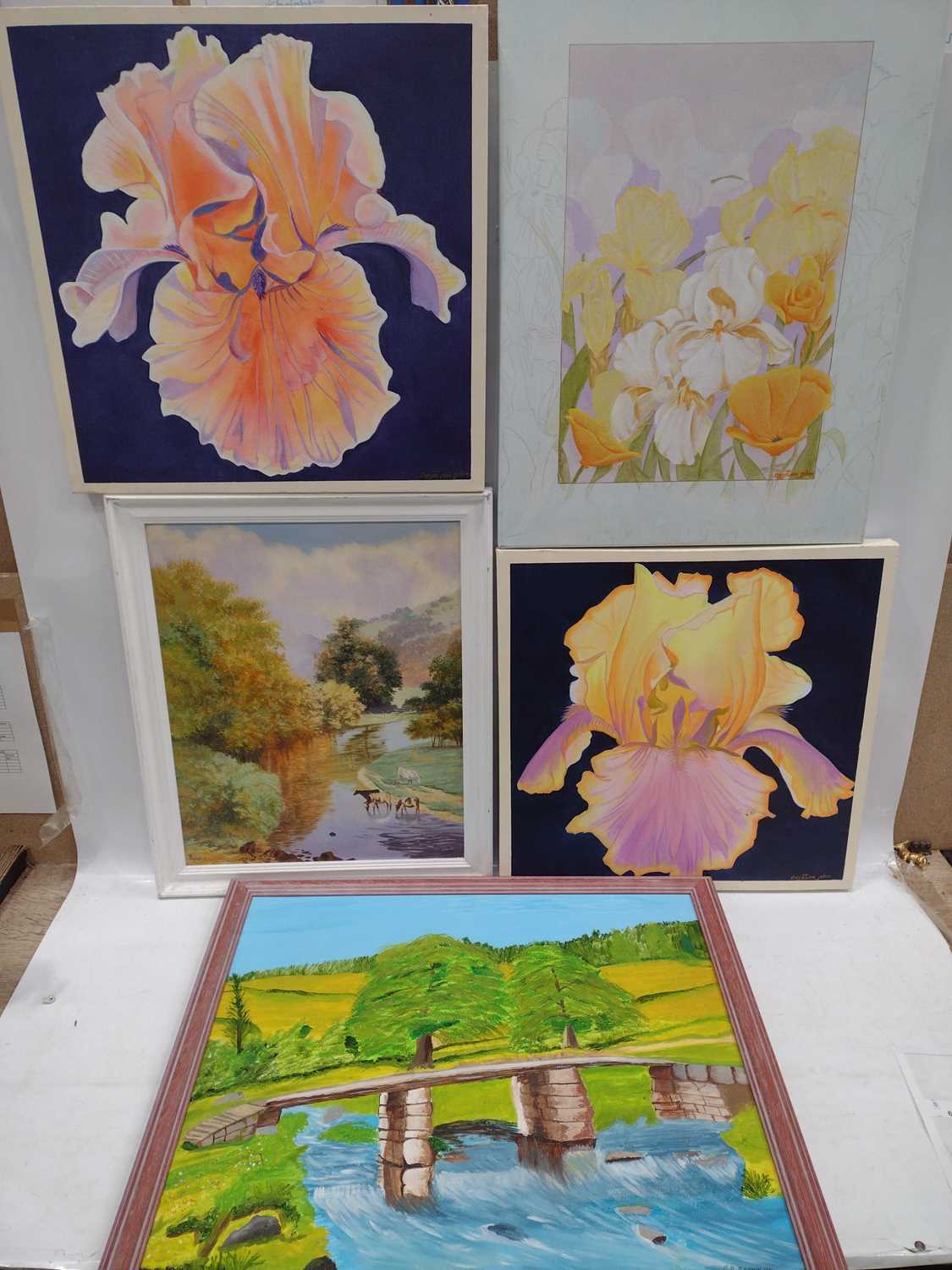 Lot 110 - Five original works, including two Royston
