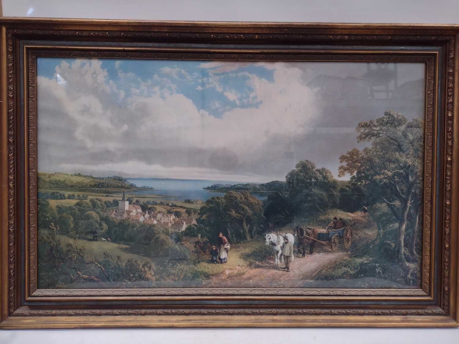 Lot 112 - After John CONSTABLE Family with horse and