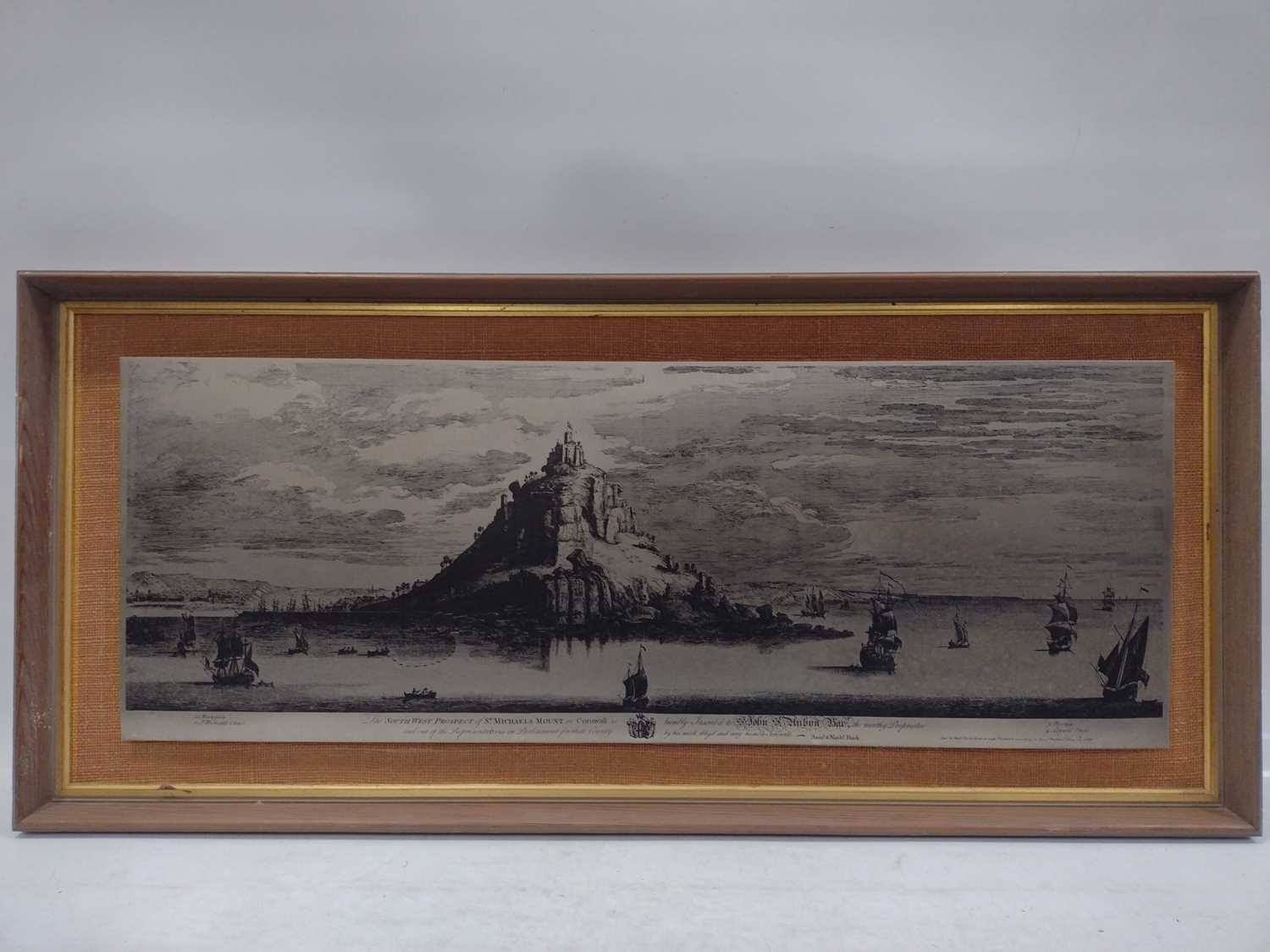 Lot 116 - A Wendron Forge steel etching of St