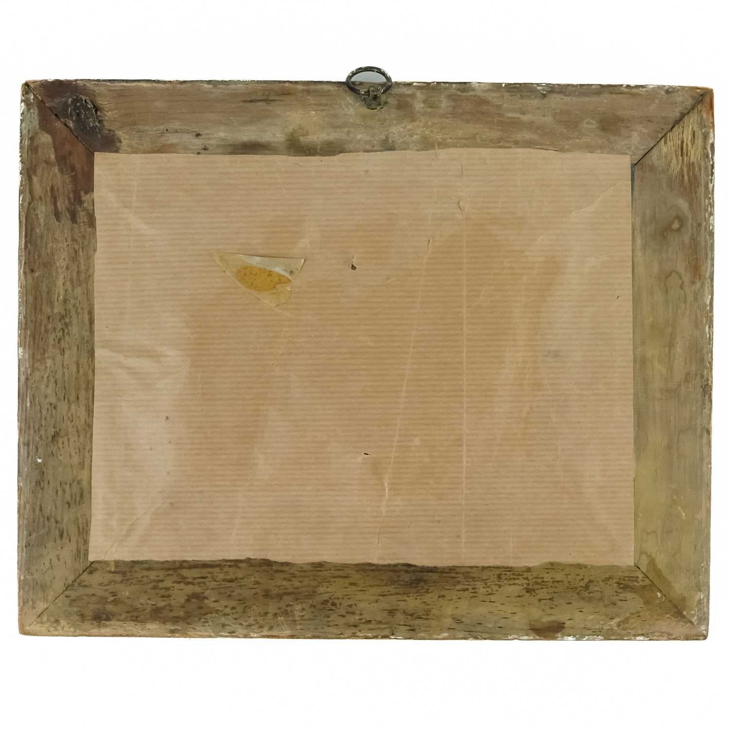 Lot 16 - A 19th century rice paper painting of a