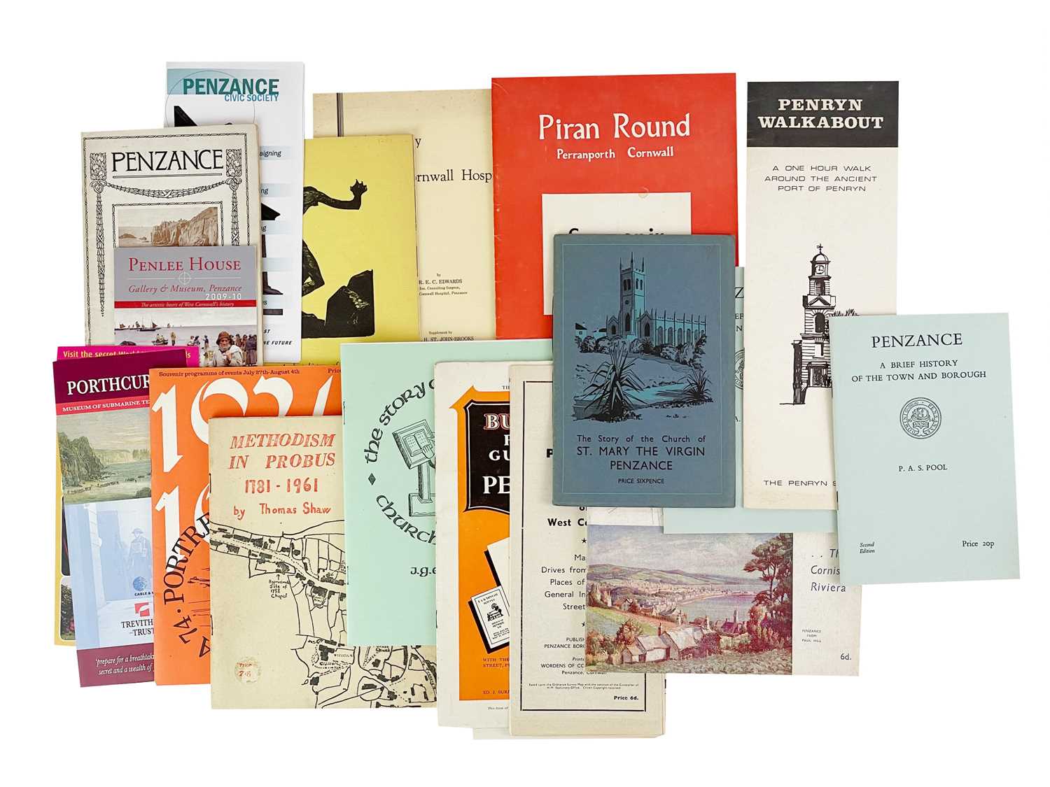 Lot 115 - (Penzance, Porthcurno, Portreath, Probus, &c.