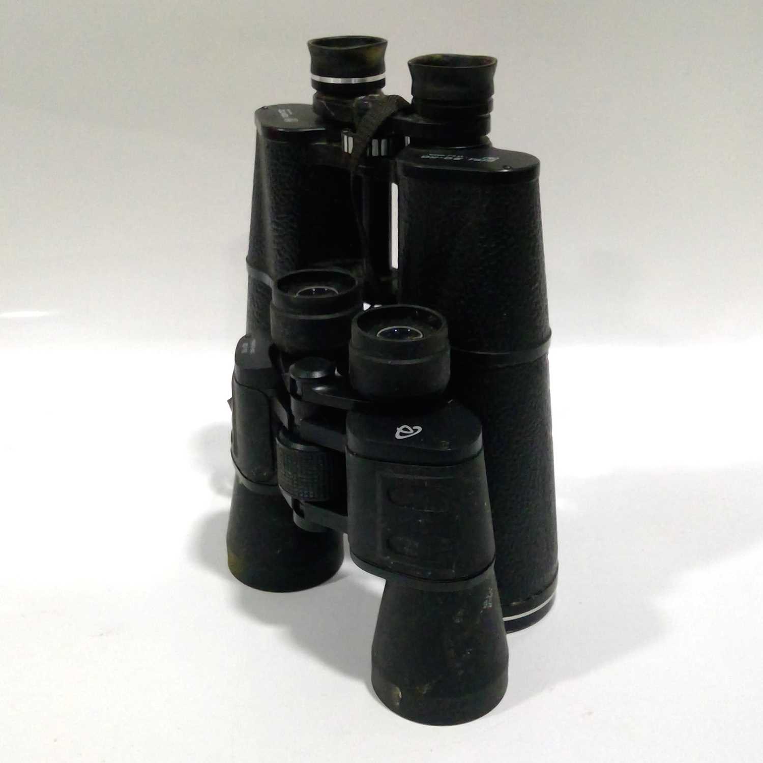 Lot 206 - A pair of Tento 20x50 binoculars made in the