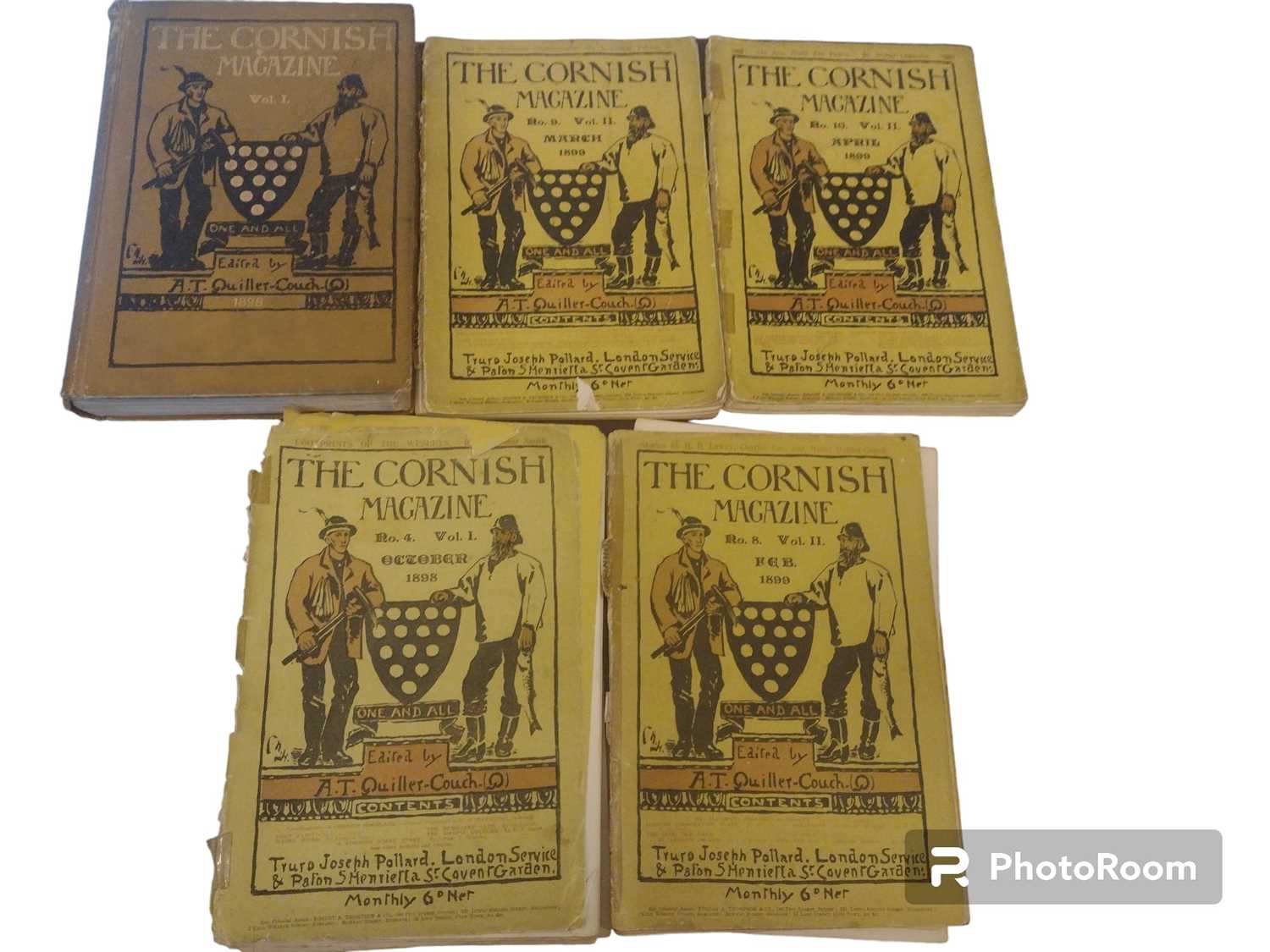 Lot 272 - 'The Cornish Magazine', Vol. I, edited by