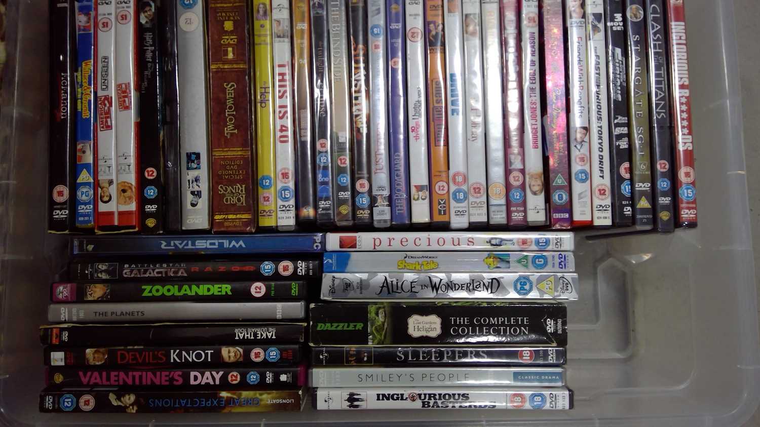 Lot 199 - A Large Selection of DVDs, of various Genres.