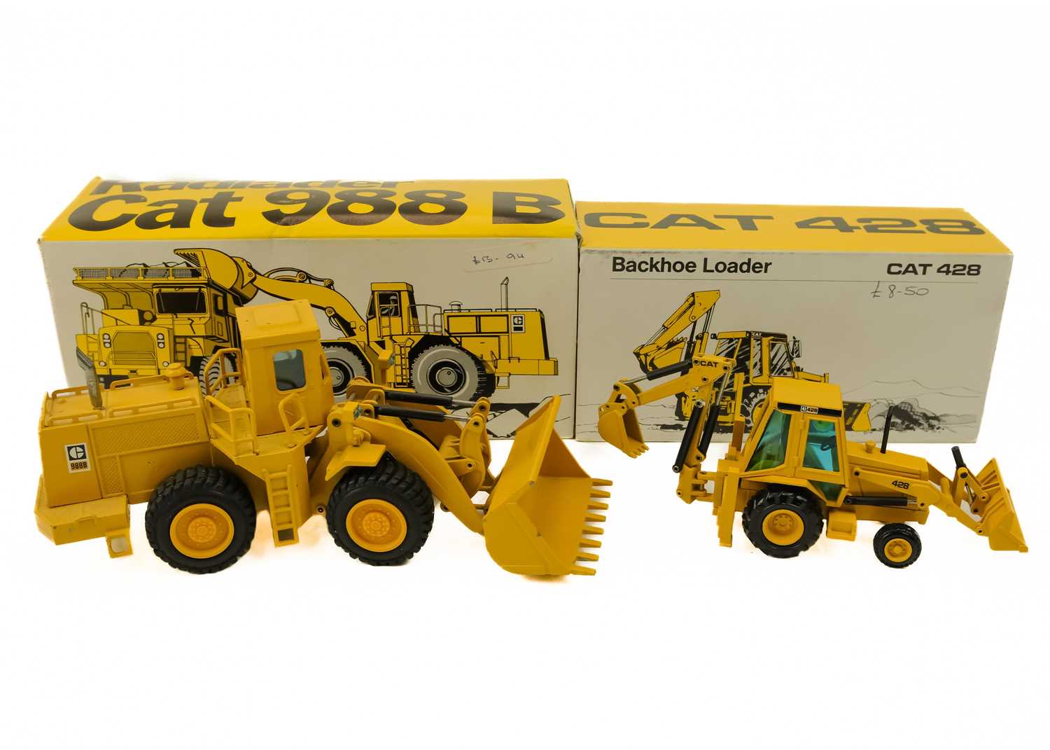 Lot 727 - NZG Cat models (x2)