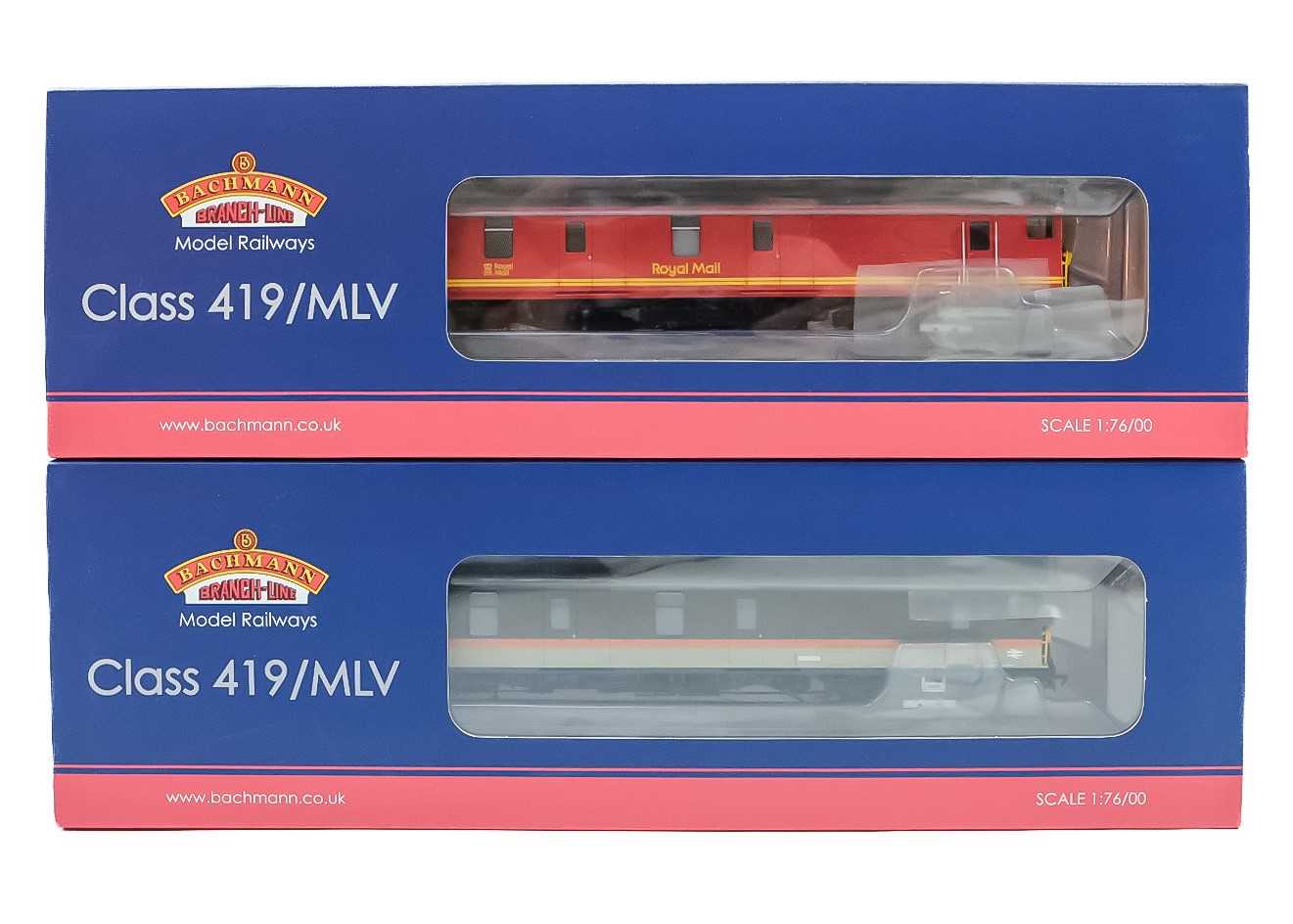 Lot 600 - Bachmann "OO" Motor Luggage Vans (Class 419)
