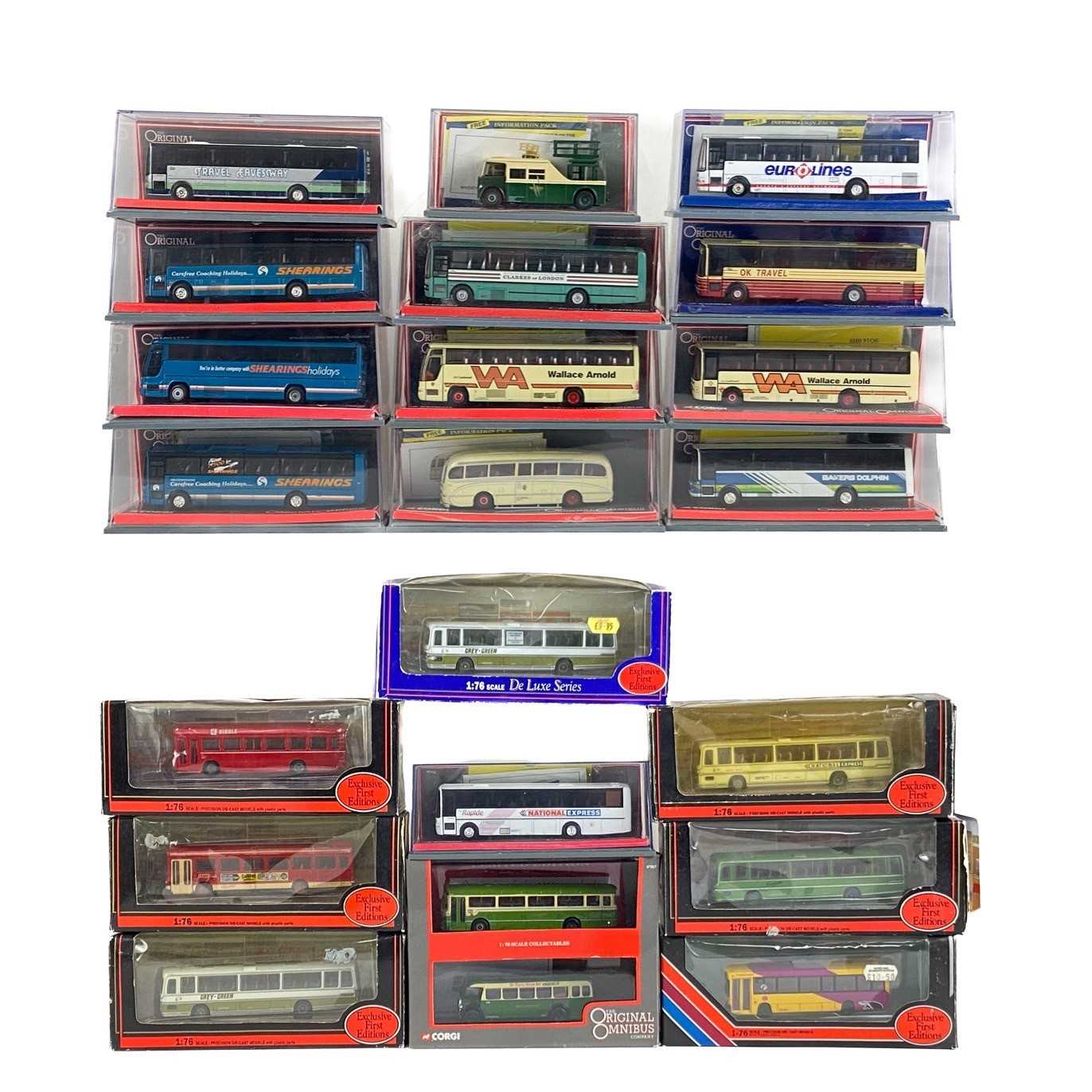 Lot 638 - Transport - EFE & Corgi original omnibus