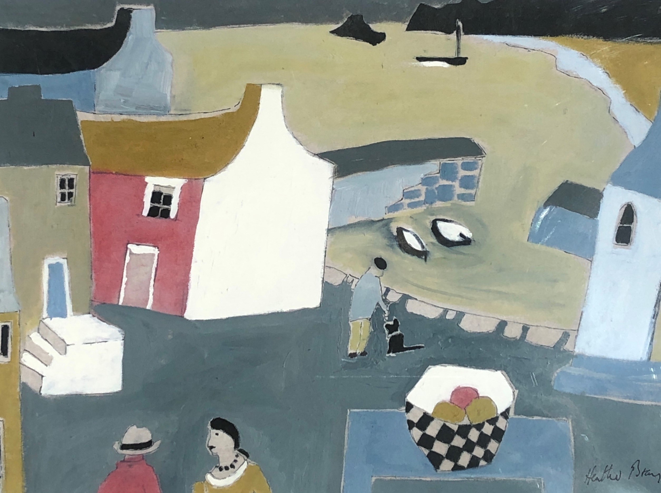 Lot 462 - Heather BRAY (British, 20th Century) A Warm