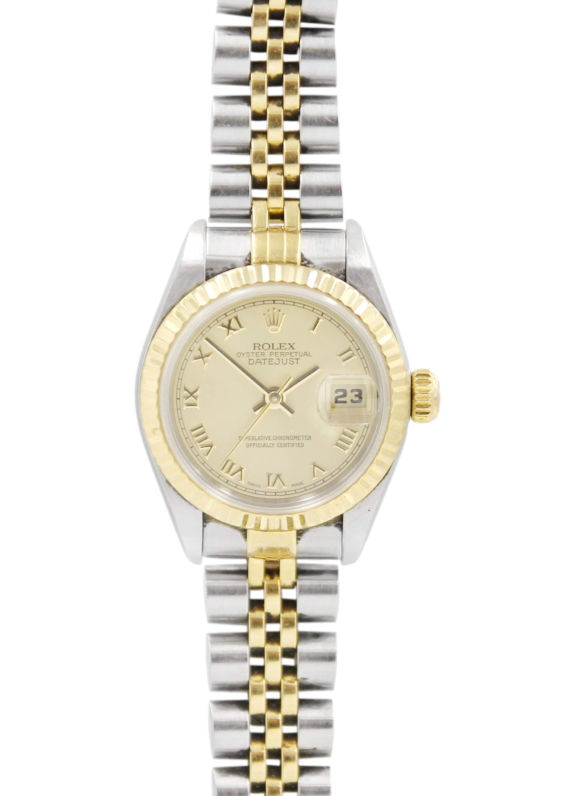 Lot 132 - ROLEX - A Rolex Oyster Perpetual Datejust
