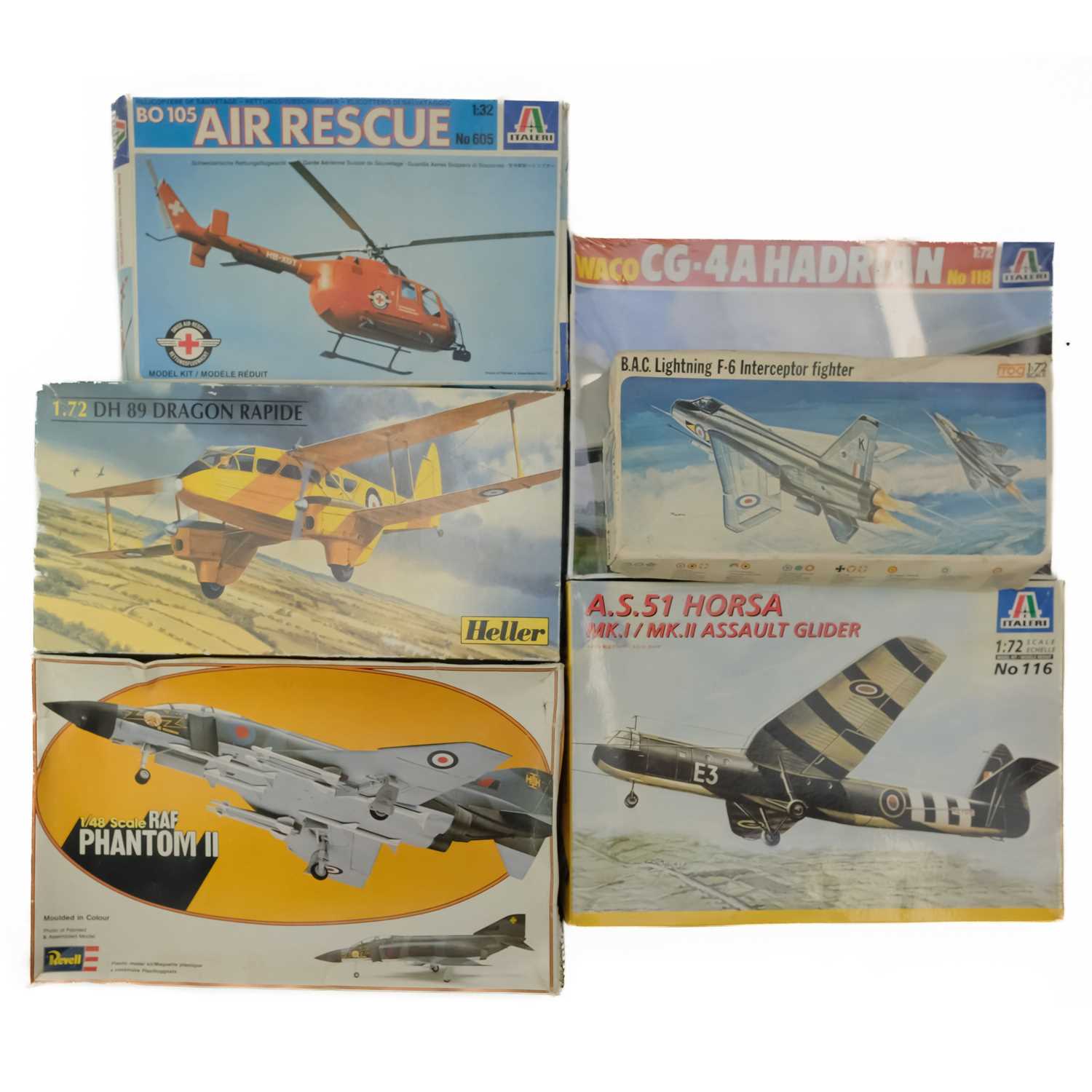 Lot 775 - Un-made Aviation Plastic Construction Kits