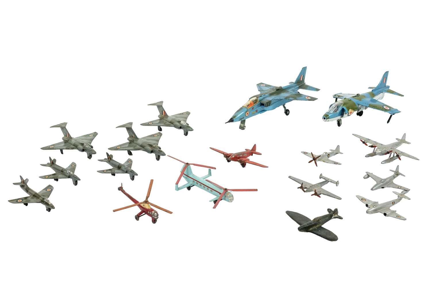 Lot 766 - Dinky Aircraft x15