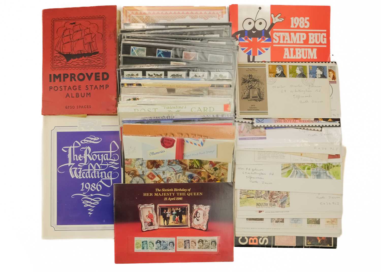 Lot 381 - GB mint stamps, presentation packs etc.