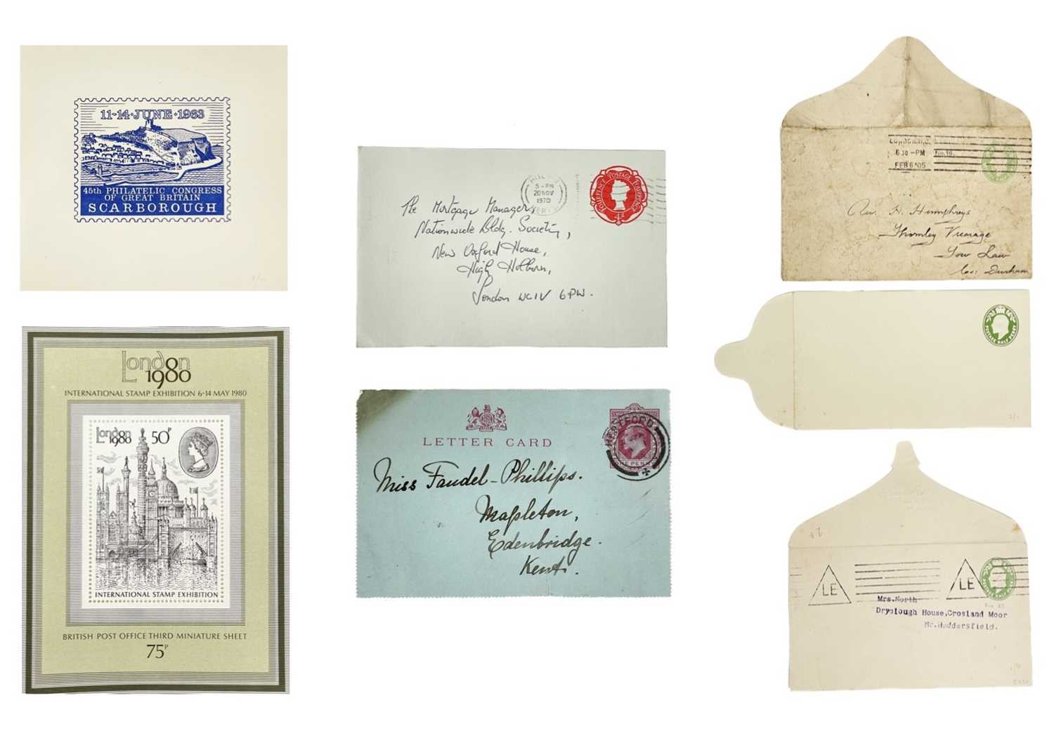 Lot 391 - Postal Stationery and Exhibition Sheets