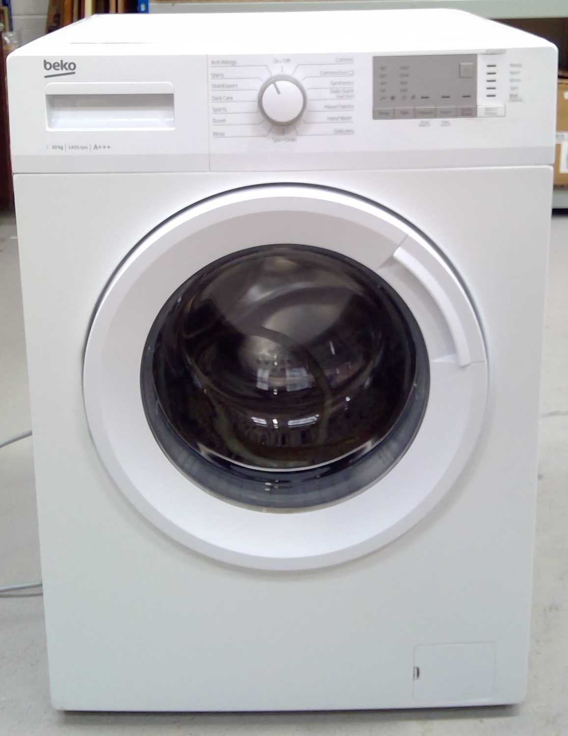 Lot 13 - A Beko 10kg Washing Machine. Model WTG1041B2W,