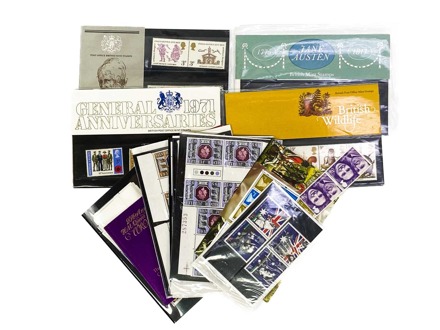 Lot 444 - GB mint decimal postage presentation packs,