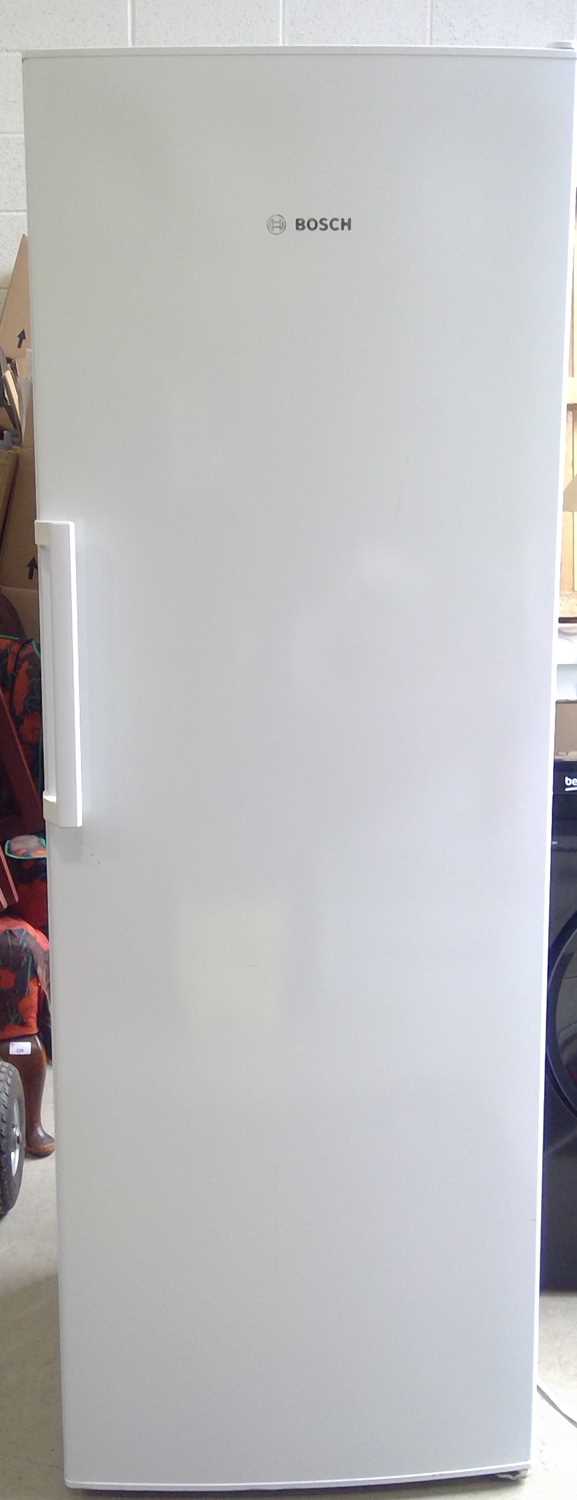 Lot 16 - A Bosch Upright, Frost Free Freezer. The