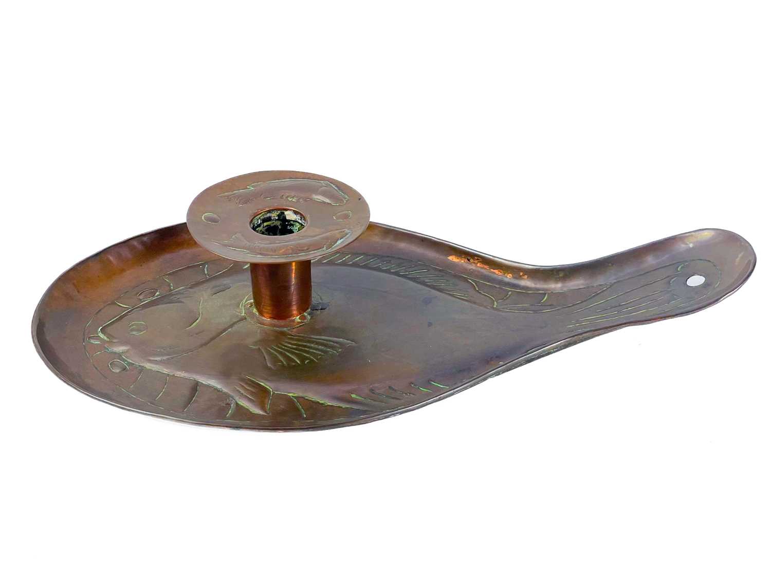 Lot 127 - An Arts and Crafts Newlyn copper