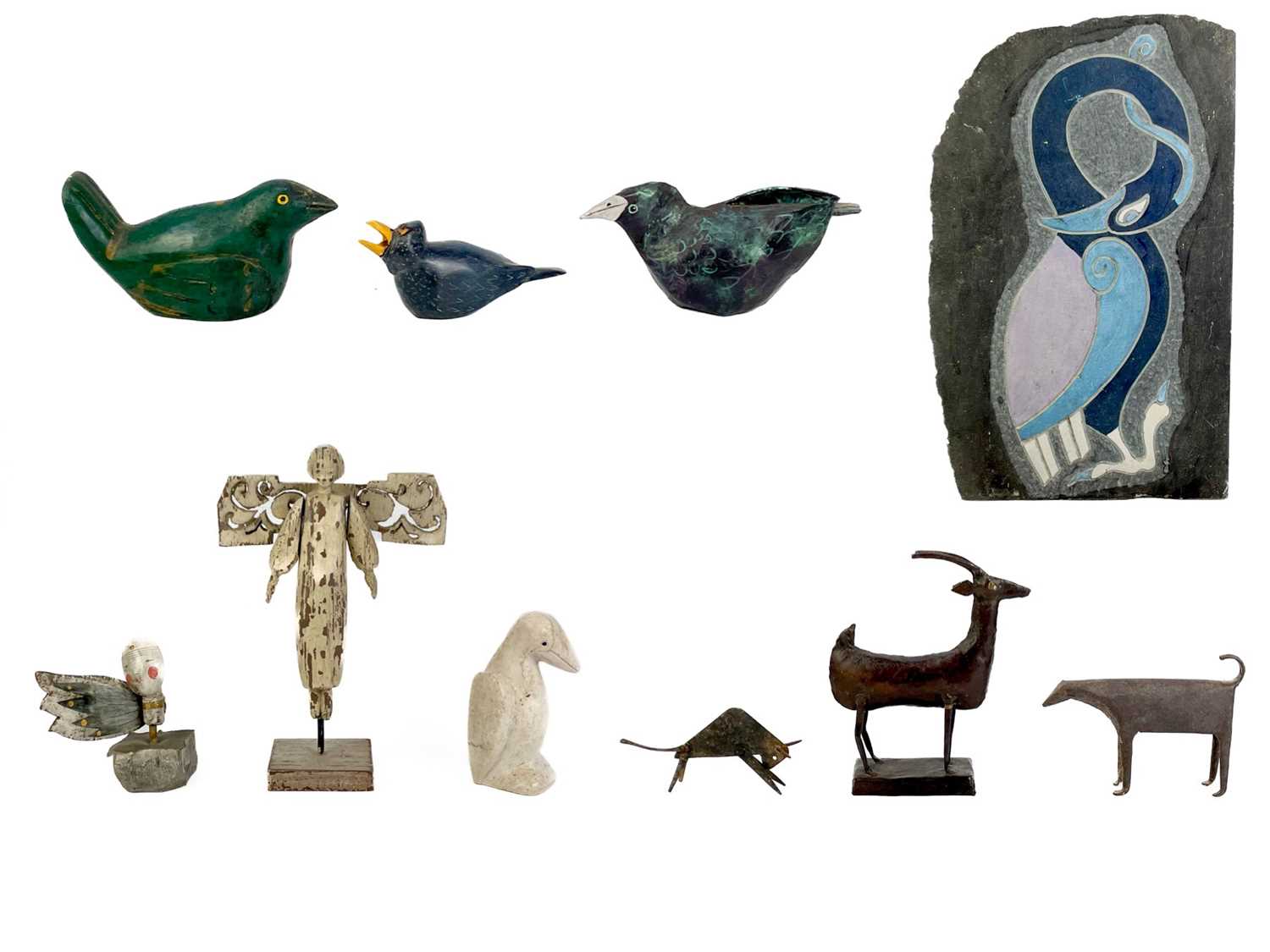 Lot 135 - A John Mainwaring carved wood sculpture