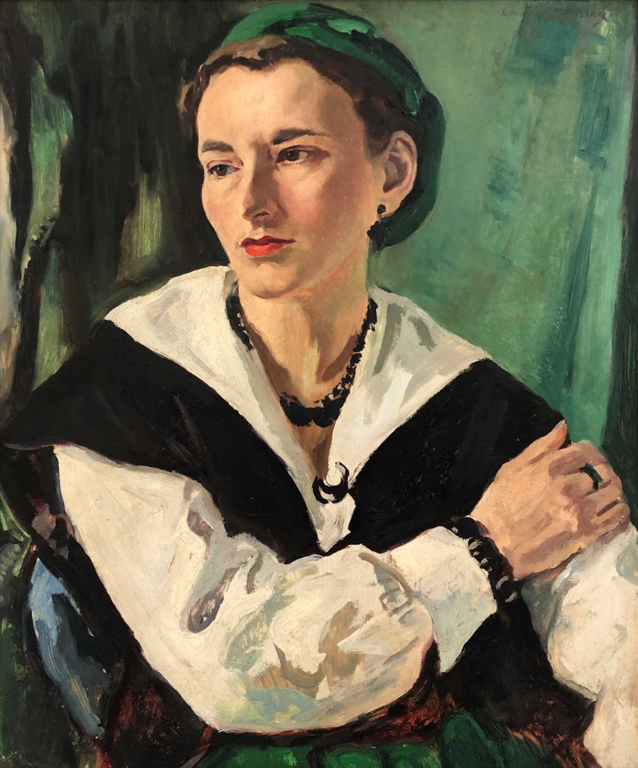 Lot 399 - Leonard John FULLER (1891-1973) Joy in Black