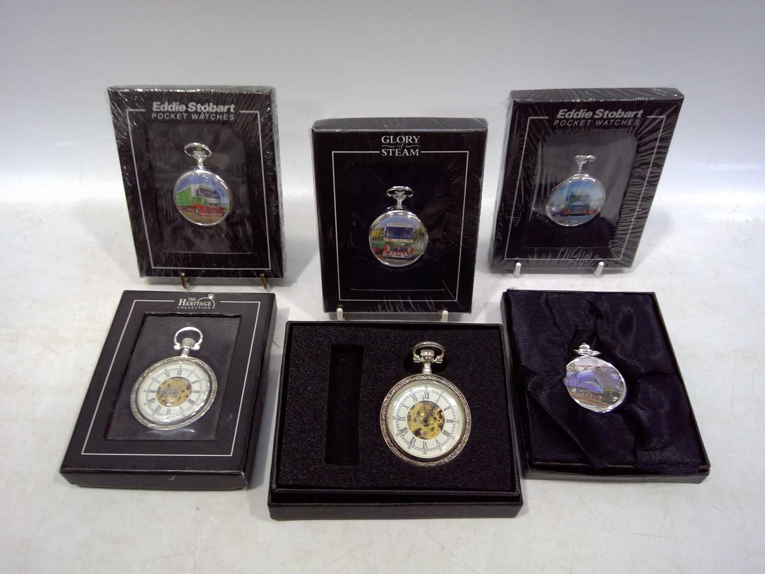 Lot 93 - Four Atlas Collections Pocket Watches