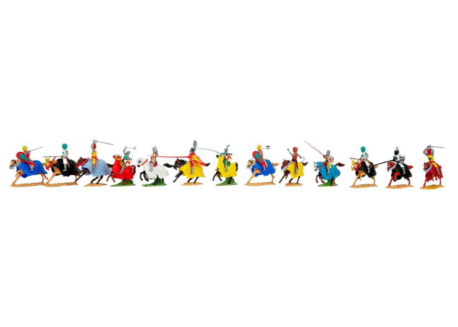 Lot 706 - Plastic Soldiers - Britains Knights and