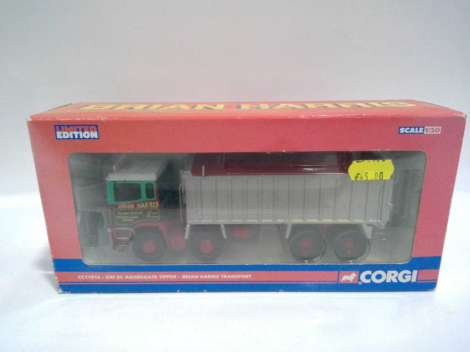 Lot 51 - Two Corgi limited edition lorries, Brian
