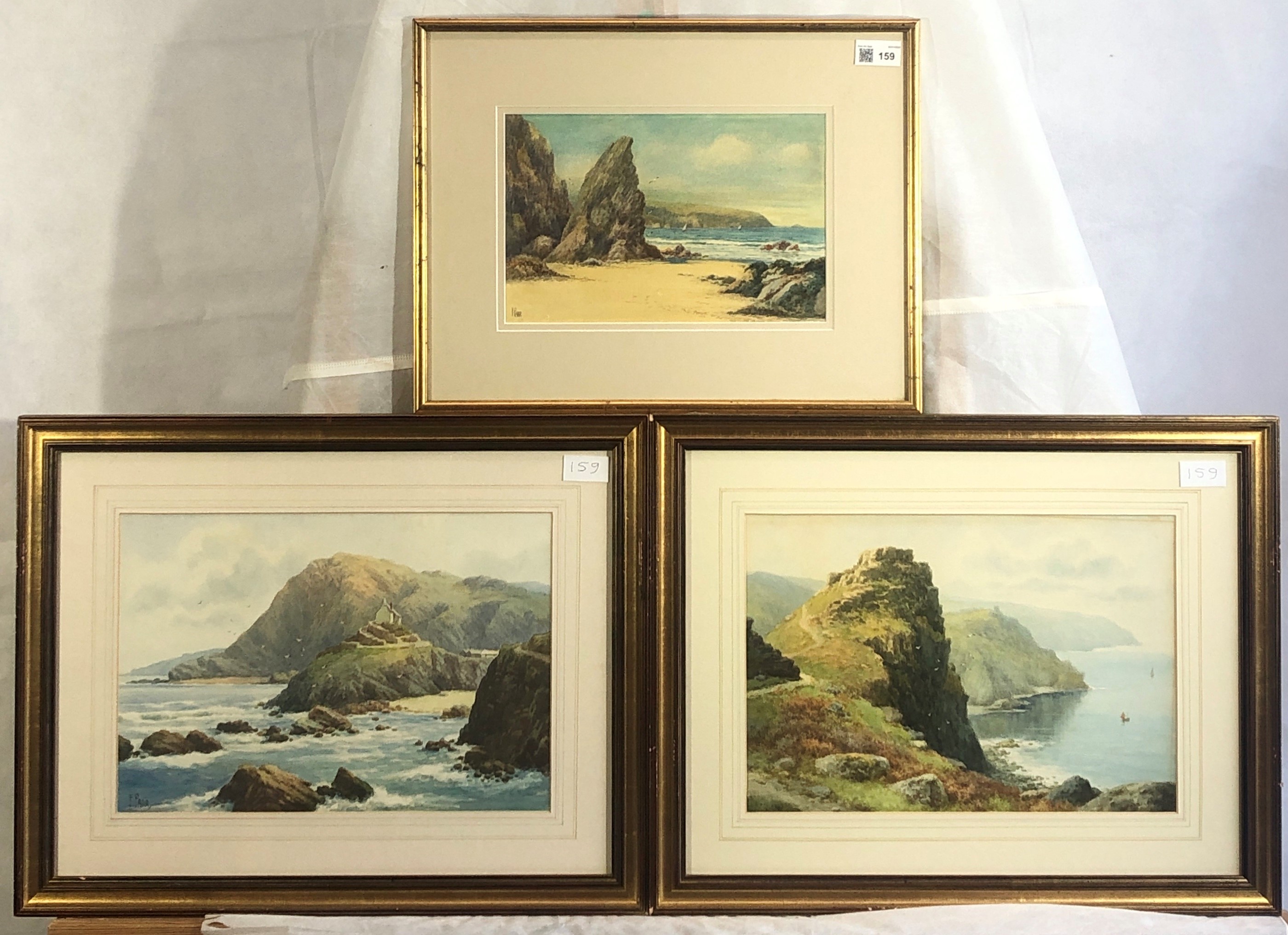 Lot 159 - Frederick PARR (187-1970) Three Cornish