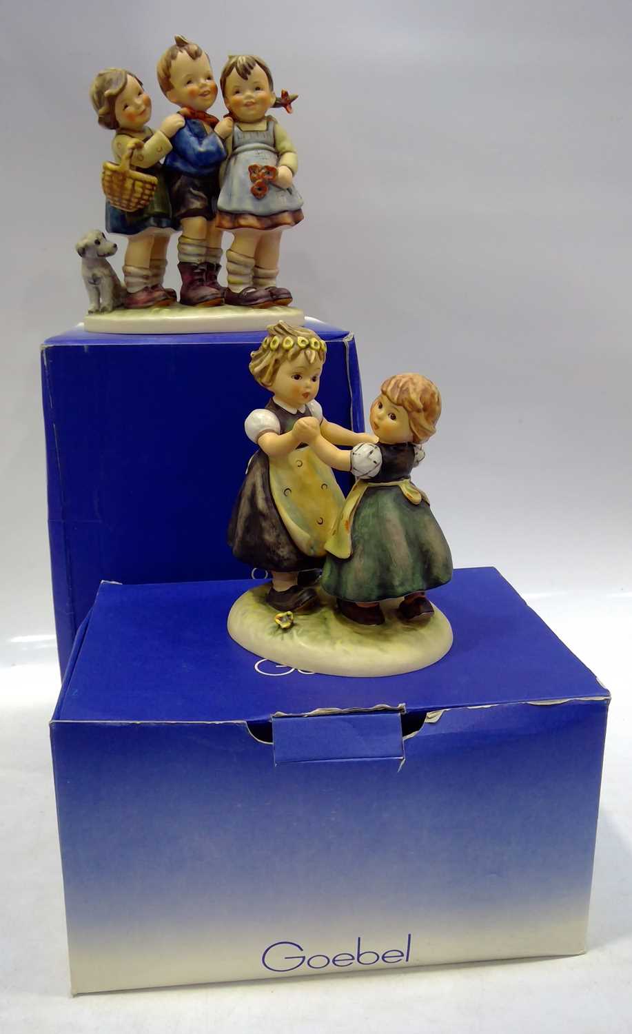 Lot 57 - Two Goebel Figures. "Spring Dance HUM353/1"