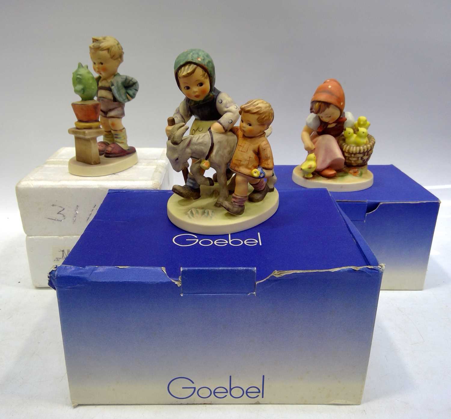 Lot 54 - Three Goebel Figures. "Confidentially 314"