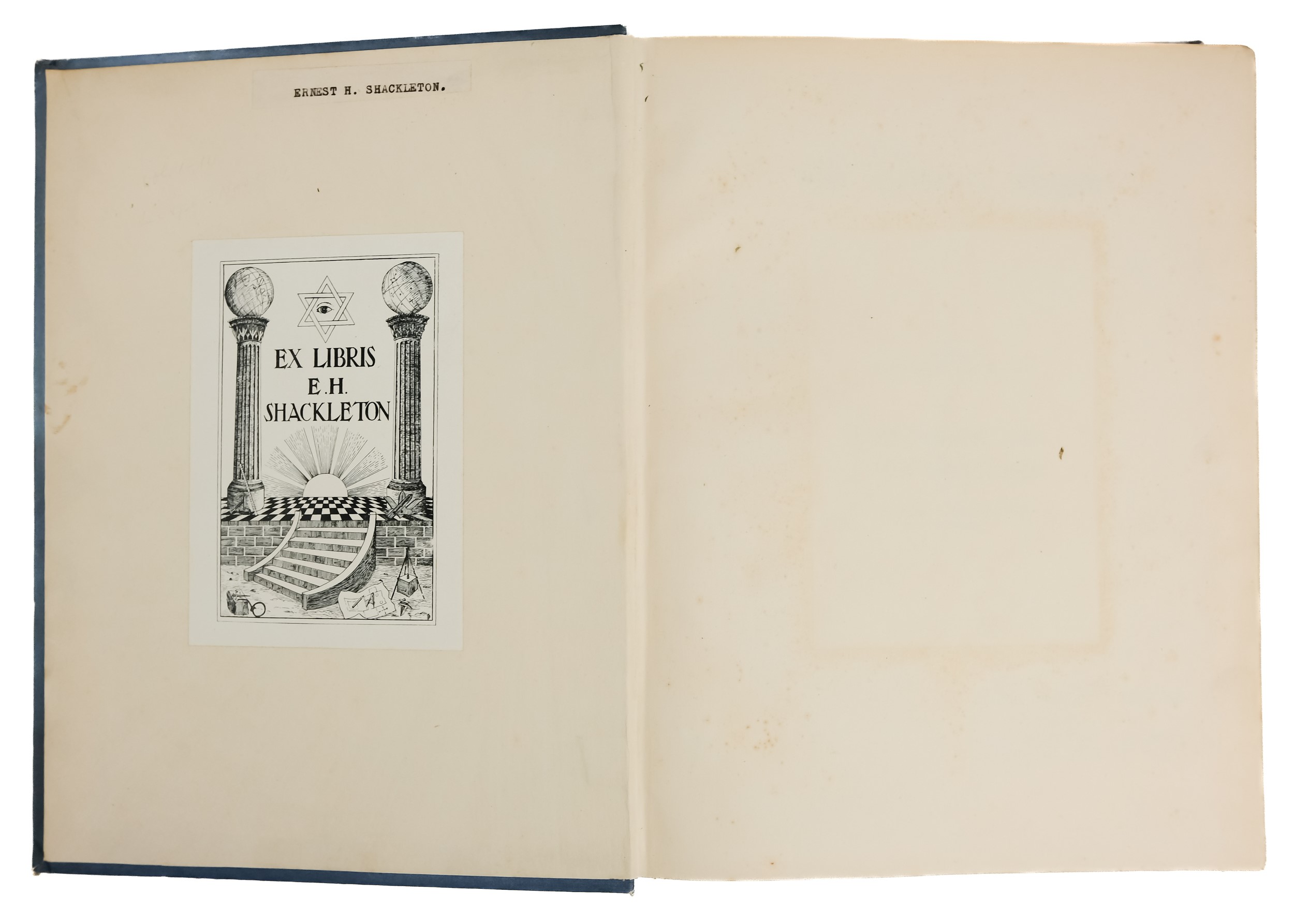 Lot 144 - (Ex libris Ernest H. Shackleton) 'Masonic