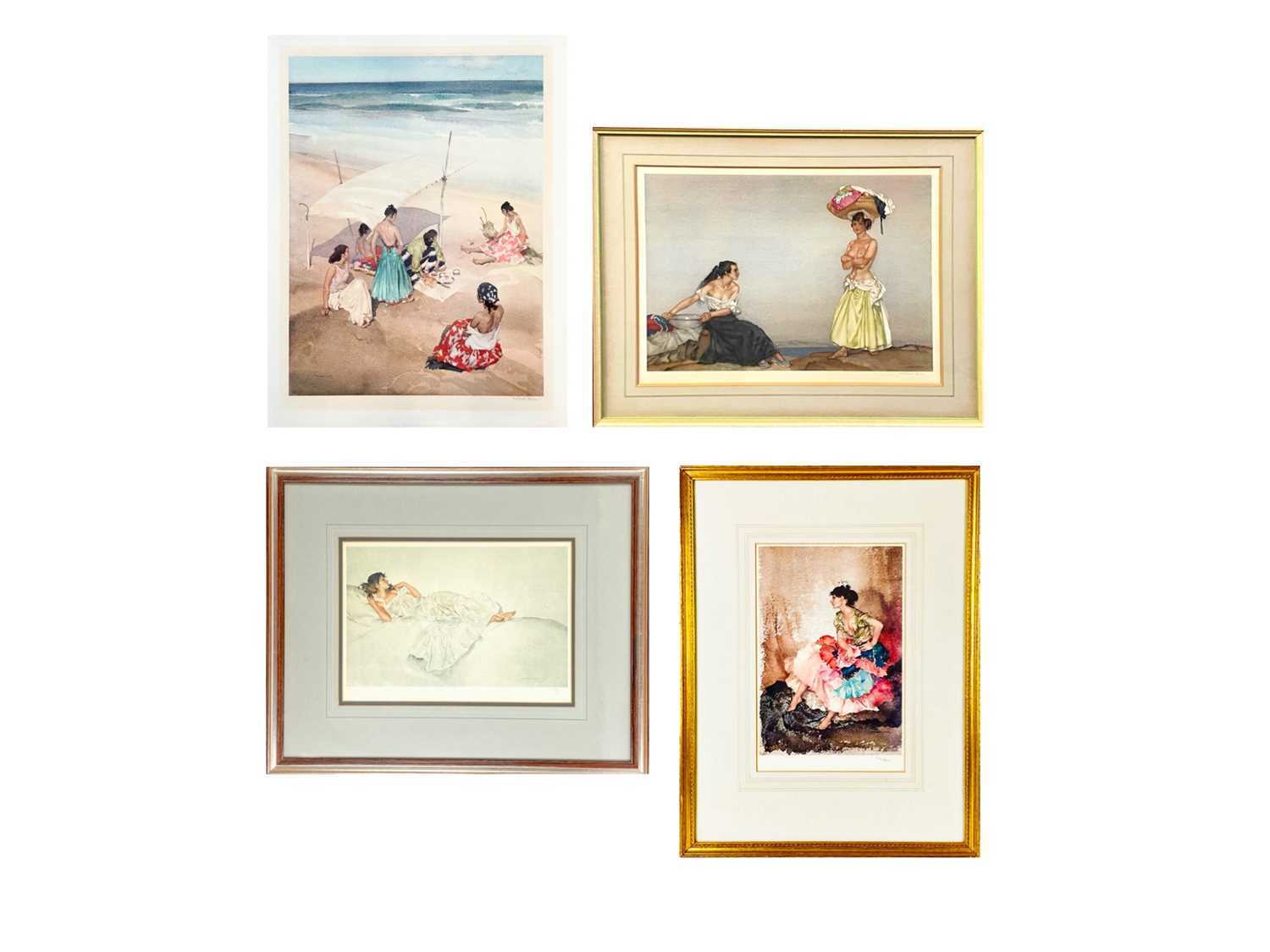 Lot 212 - William Russell FLINT (1880-1969). Four