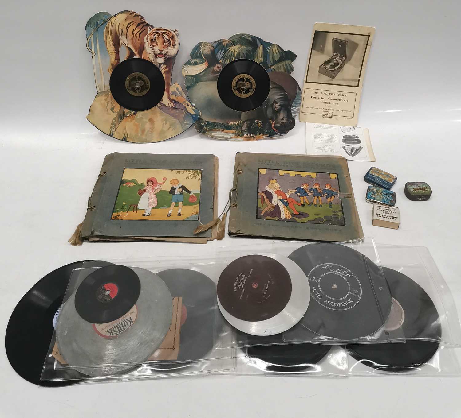 Lot 43 - Early 20th century 5½" 78rpm shellac vinyl,