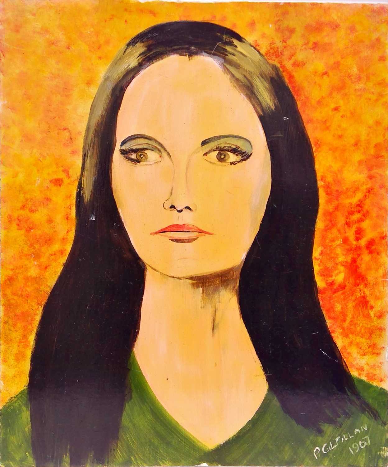 Lot 278 - A Portrait of a Lady. Artist, P, Gilfillan