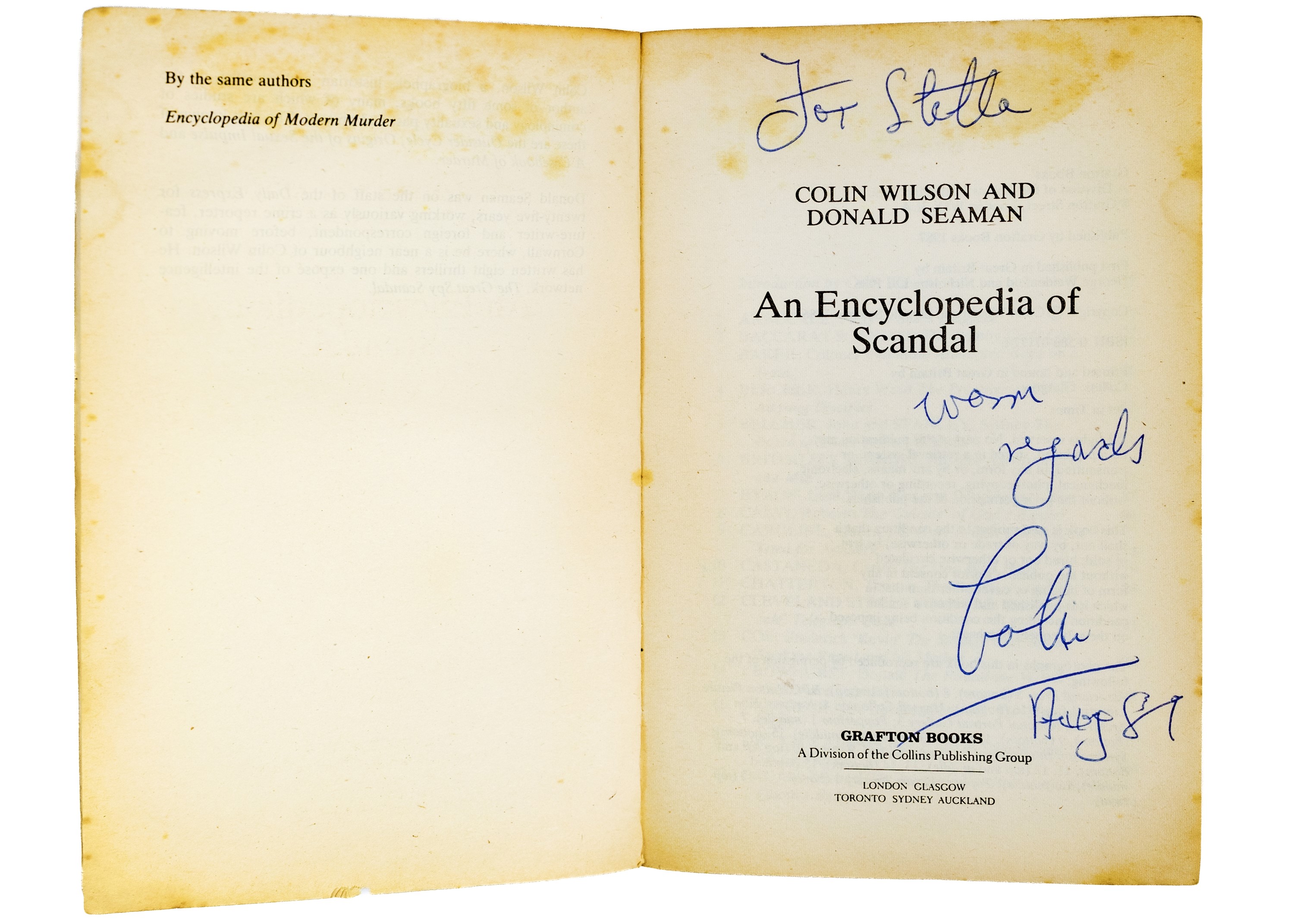 Lot 266 - (Signed) WILSON, Colin.