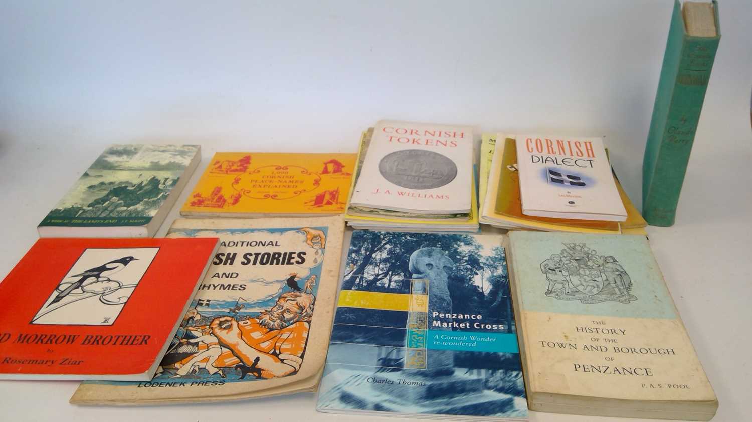 Lot 77 - Local interest Cornish books and pamphlets.