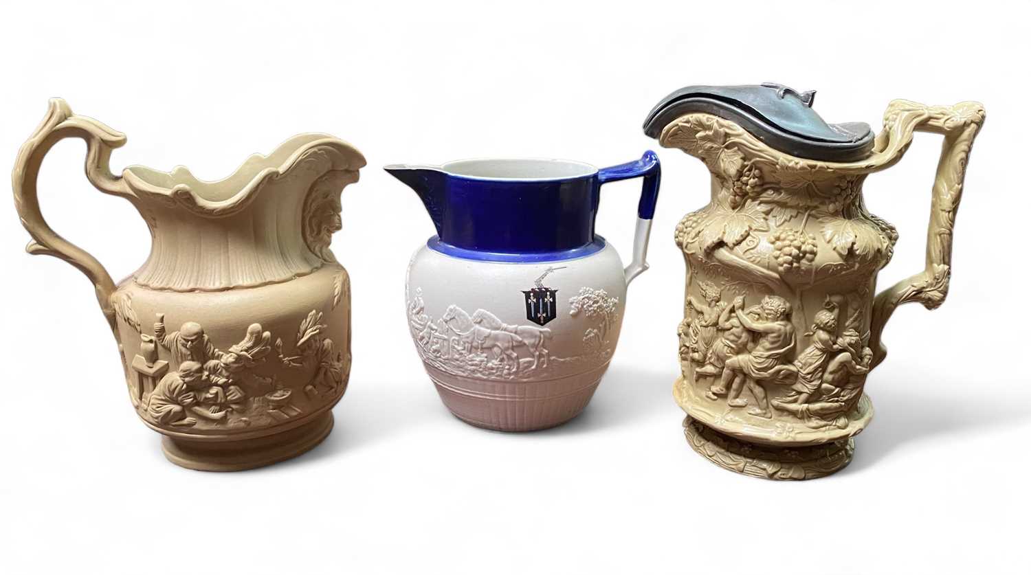 Lot 1138 - A Charles Meigh stoneware Bacchanalian