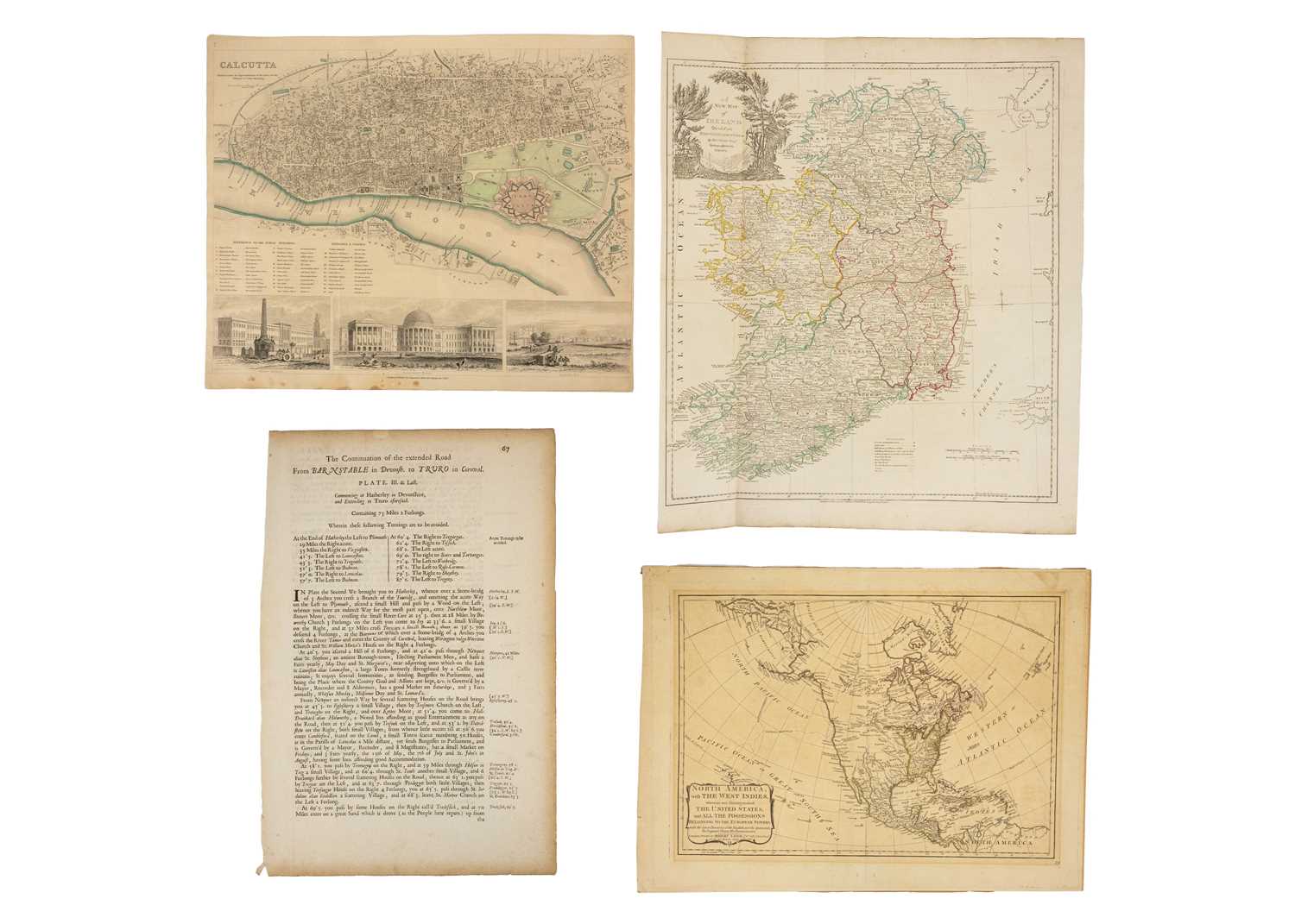 Lot 137 - Map of Calcutta