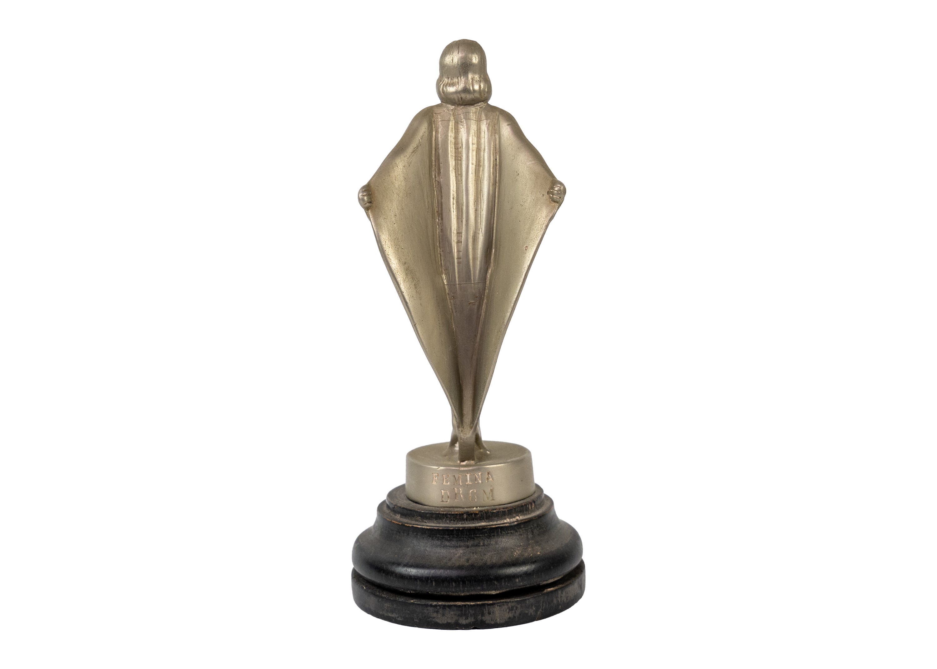 Lot 1410 - An Art Deco nickel plated car mascot by Max