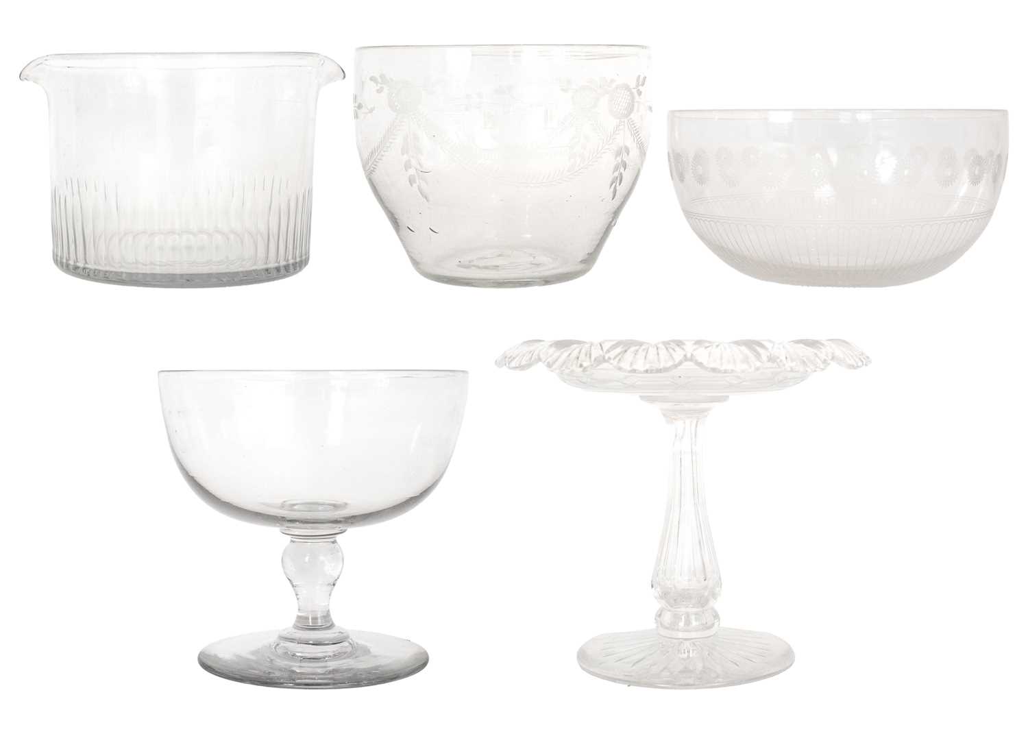 Lot 165 - A double-lipped glass rinser, 19th century,