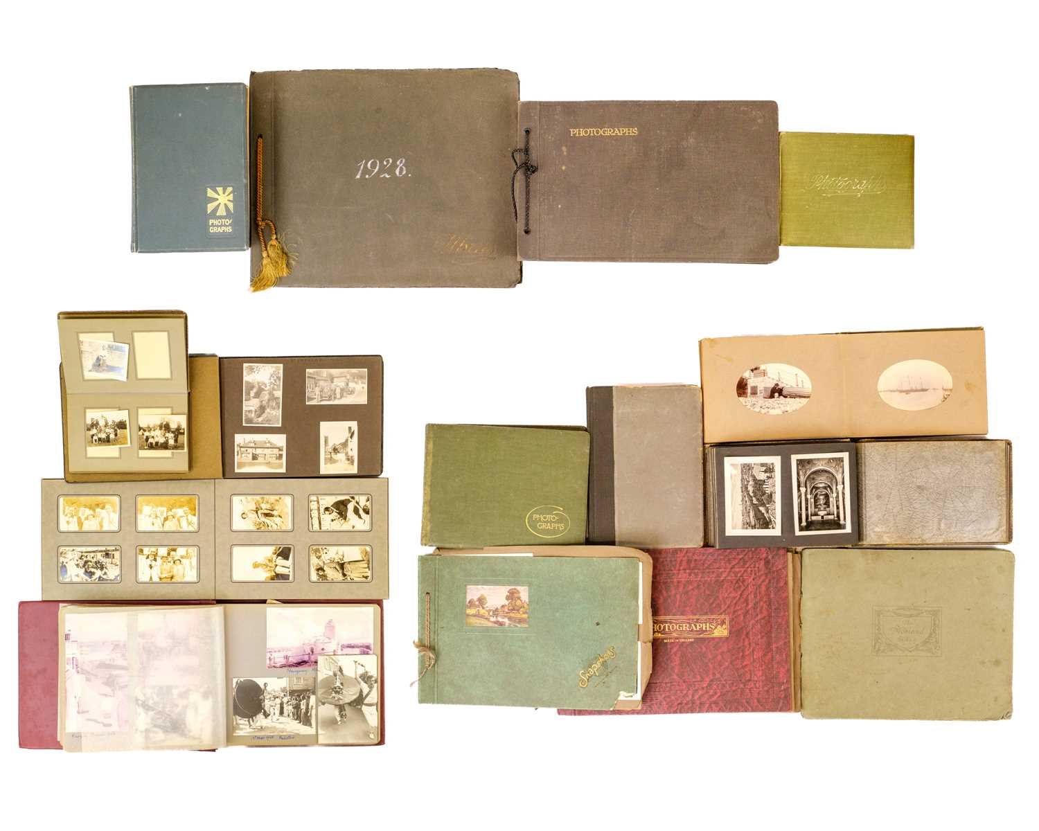 Lot 910 - Photograph Albums (x15) including Cornish