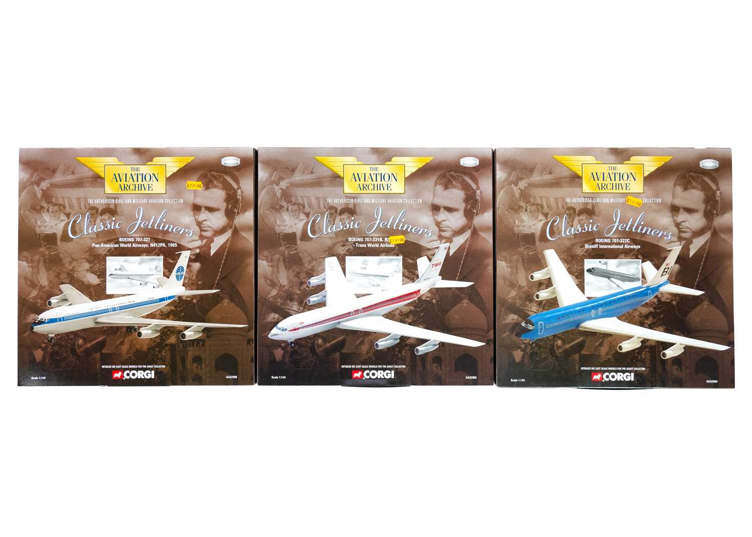 Lot 798 - Corgi Aviation Archive Classic Jetliners