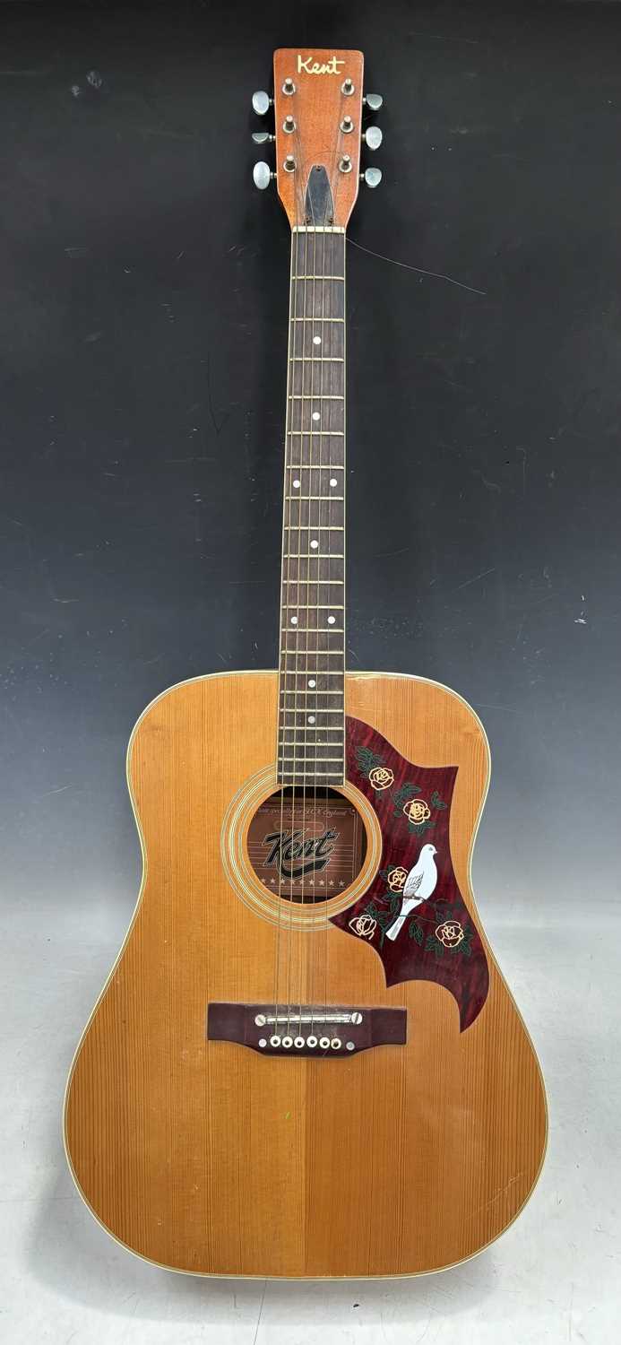 Lot 47 - A Kent acoustic guitar.
