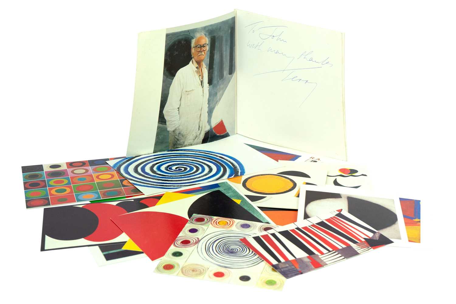 Lot 200 - A box of printed Terry & Anthony Frost cards