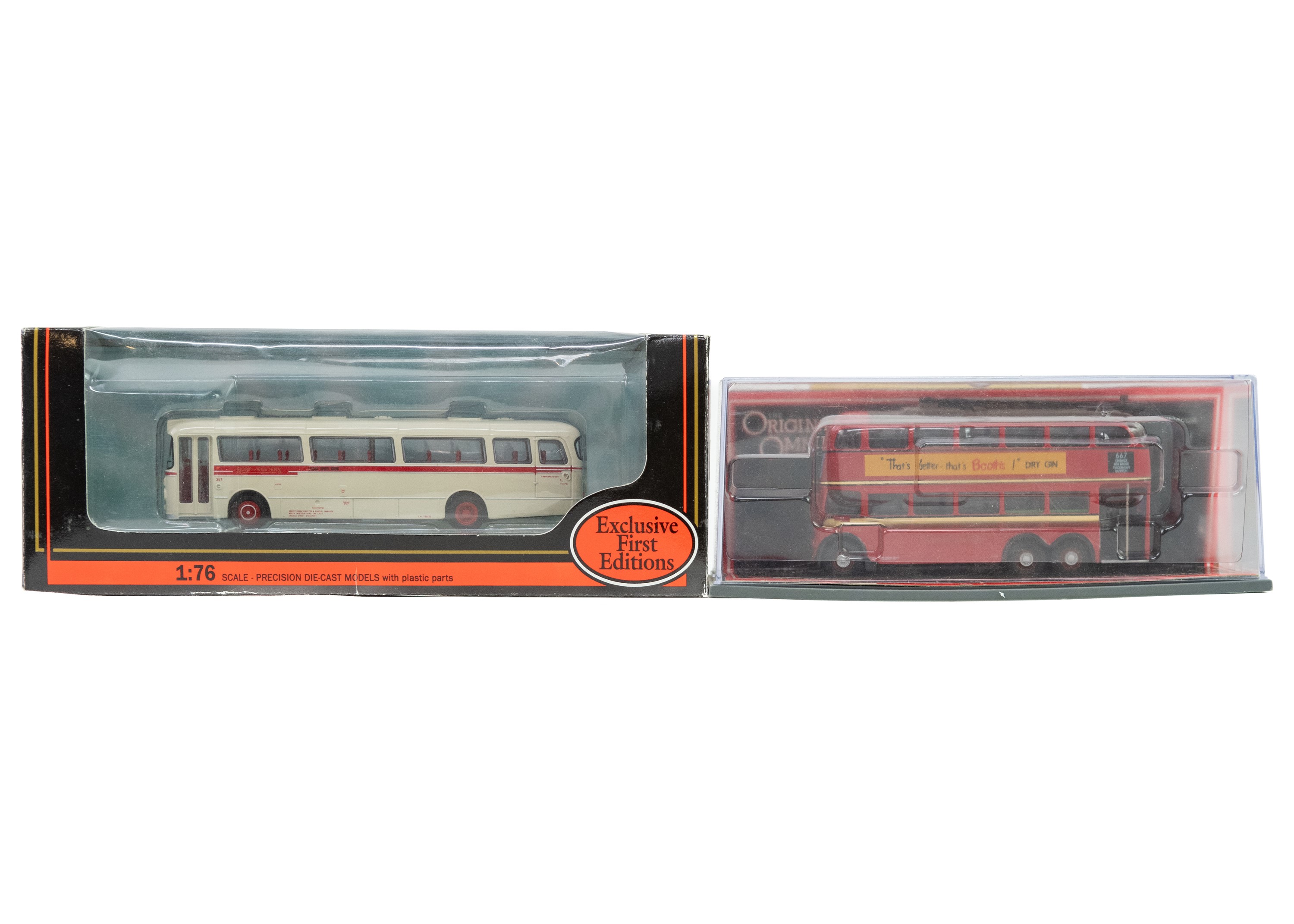 Lot 820 - EFE and Atlas Model "OO Gauge" buses (x17