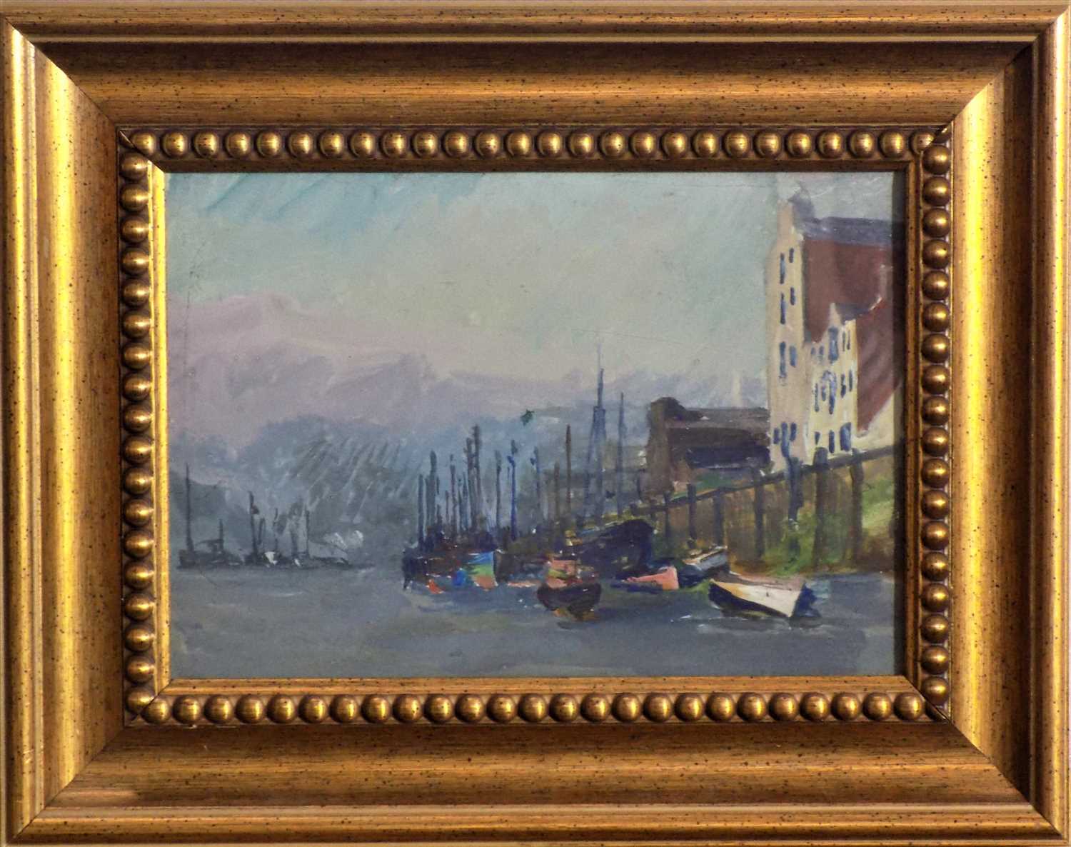 Lot 520 - Alfred James COLLISTER (1869-1964) Ships in