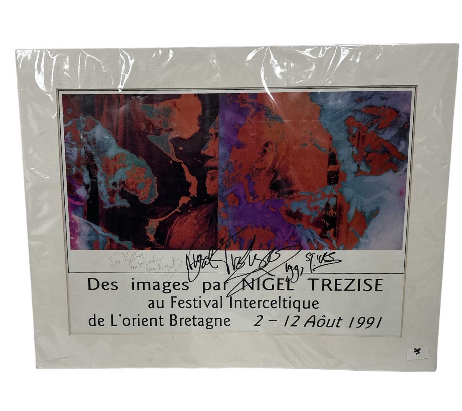 Lot 107 - A signed Nigel Trezise-designed Festival