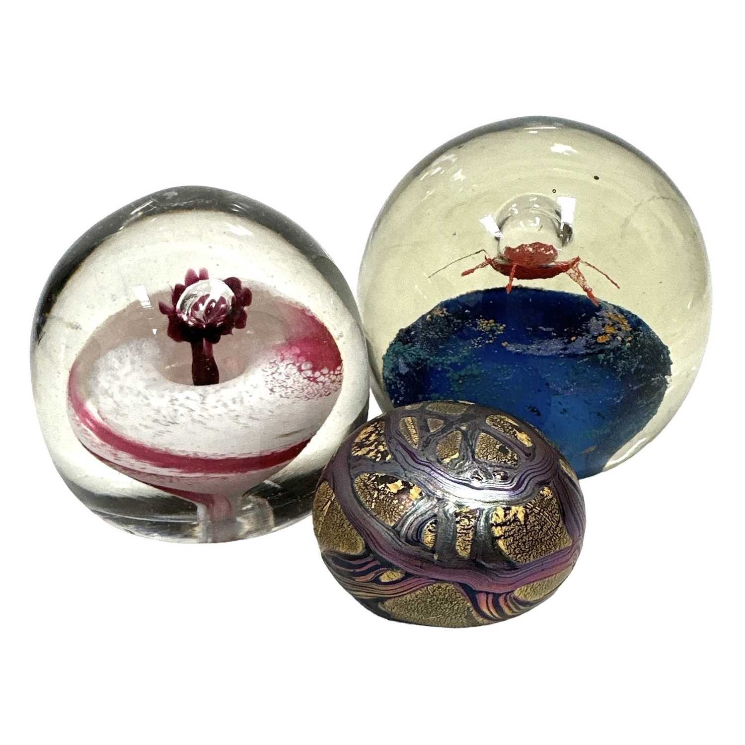 Lot 174 - A Lesley Clarks hand-made paperweight from